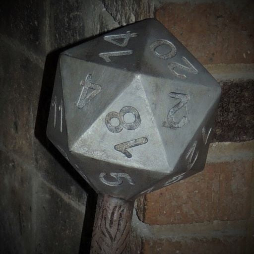 D20 Mace – Blarney Armory